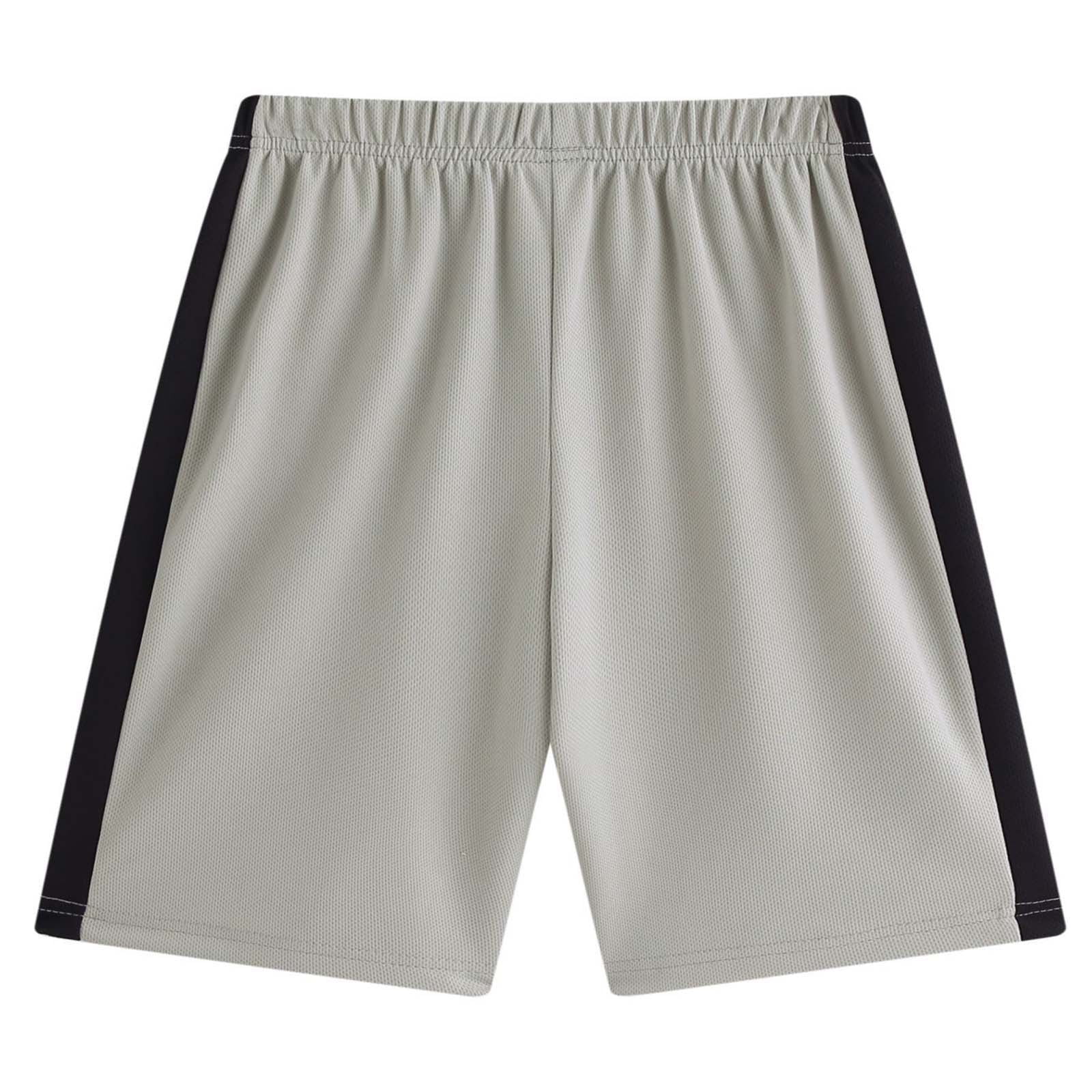 Eltusu Boys Athletic Shorts, Basketball Loose Fit Casual Elastic Waist ...