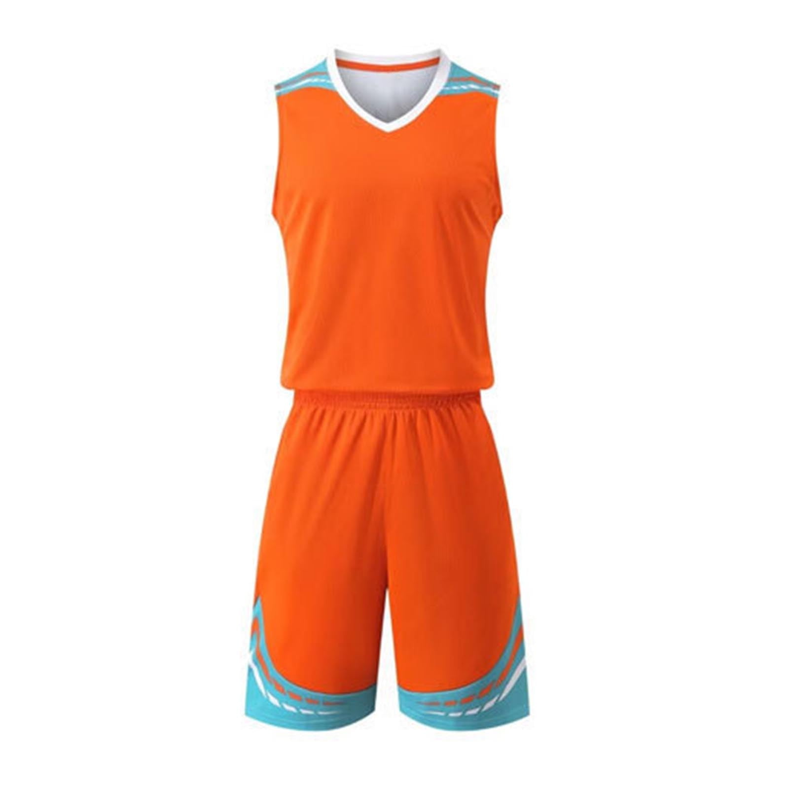 Eltusu Boys Basketball Outfit Sets, Elastic Waist Sleeveless Loose Fit ...