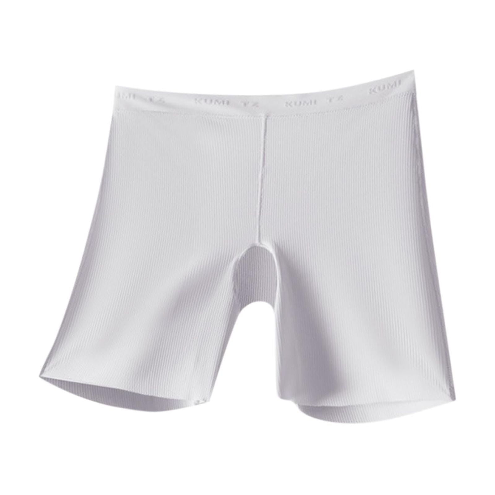 Eltusu Girls Bike Shorts, Tight Cotton Soft Elastic Waist Summer Shorts Gray Size 10-11 T ...