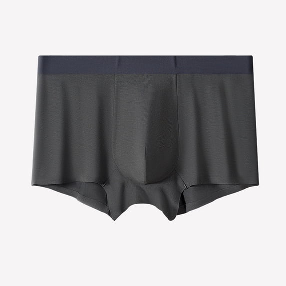 Eltusu Men's Boxer Briefs Underwear, Casual Elastic Waistband Stretch ...