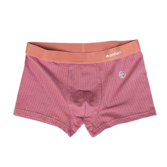 Eltusu Men's Cotton Boxer Briefs, Moisture Wicking Elastic Waistband ...