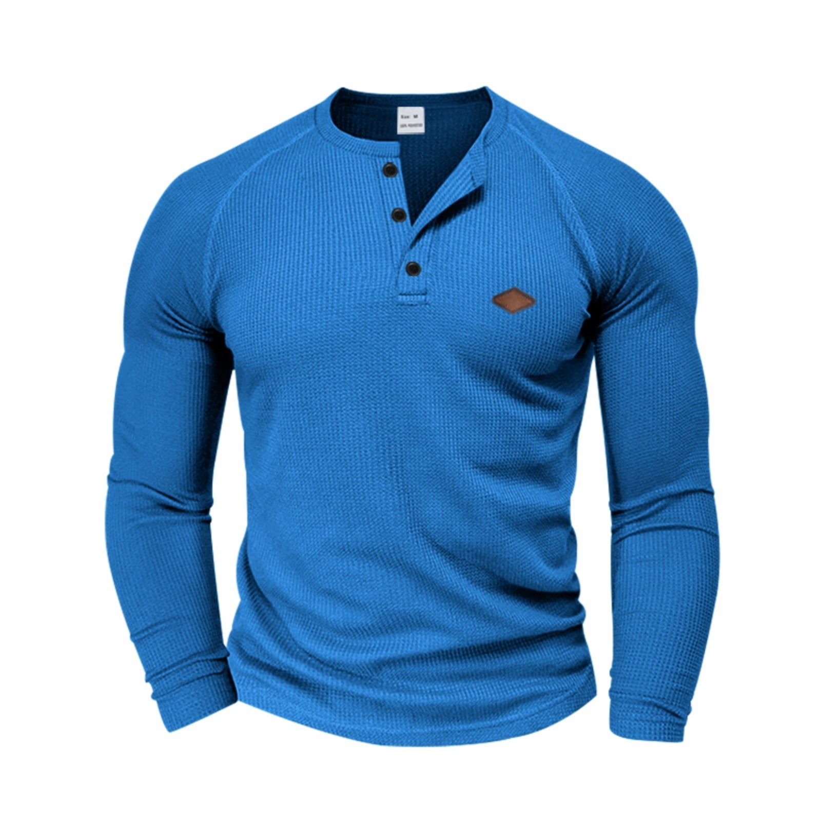 Eltusu Men's Polo Shirts, Casual Breathable Pullover Soft Long Sleeve ...