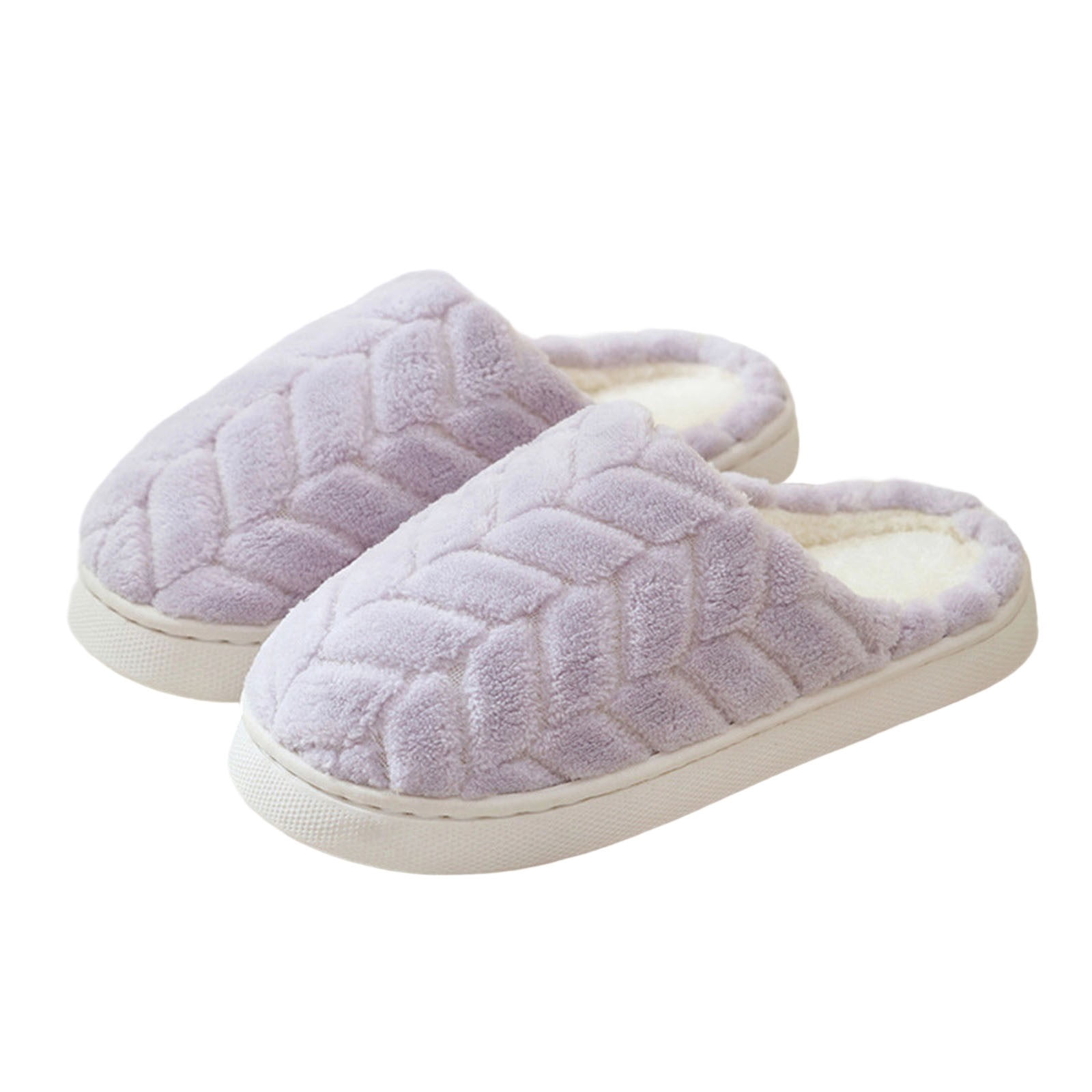 Eltusu Women Fuzzy Slippers, Thermal Winter Comfy Soft House Shoes ...