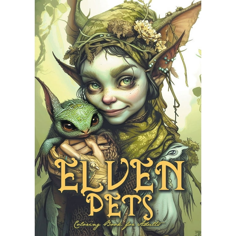 magical creatures coloring book