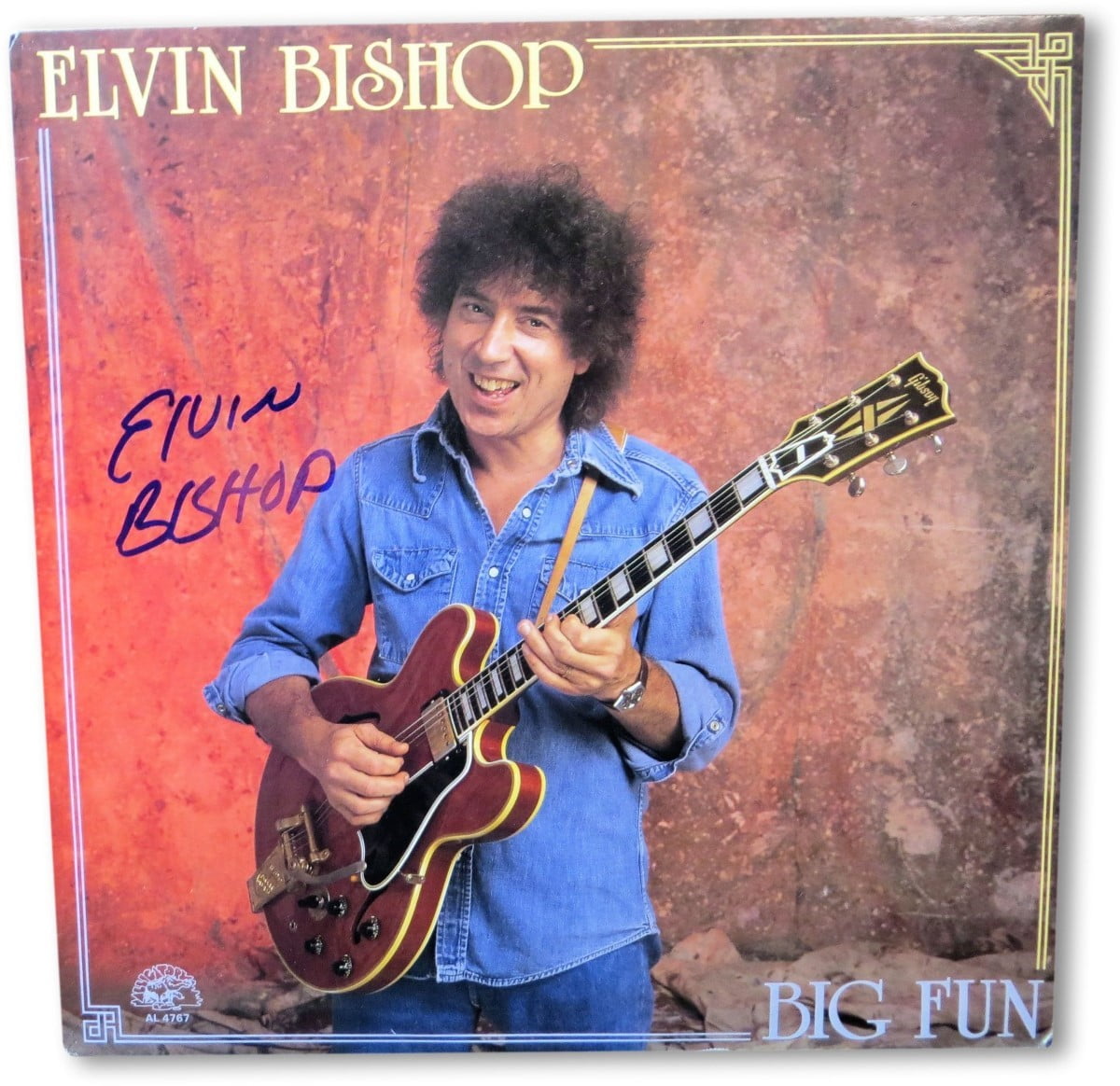Elvin Bishop Signed Autographed Record Album Cover Big Fun JSA HH60903 ...
