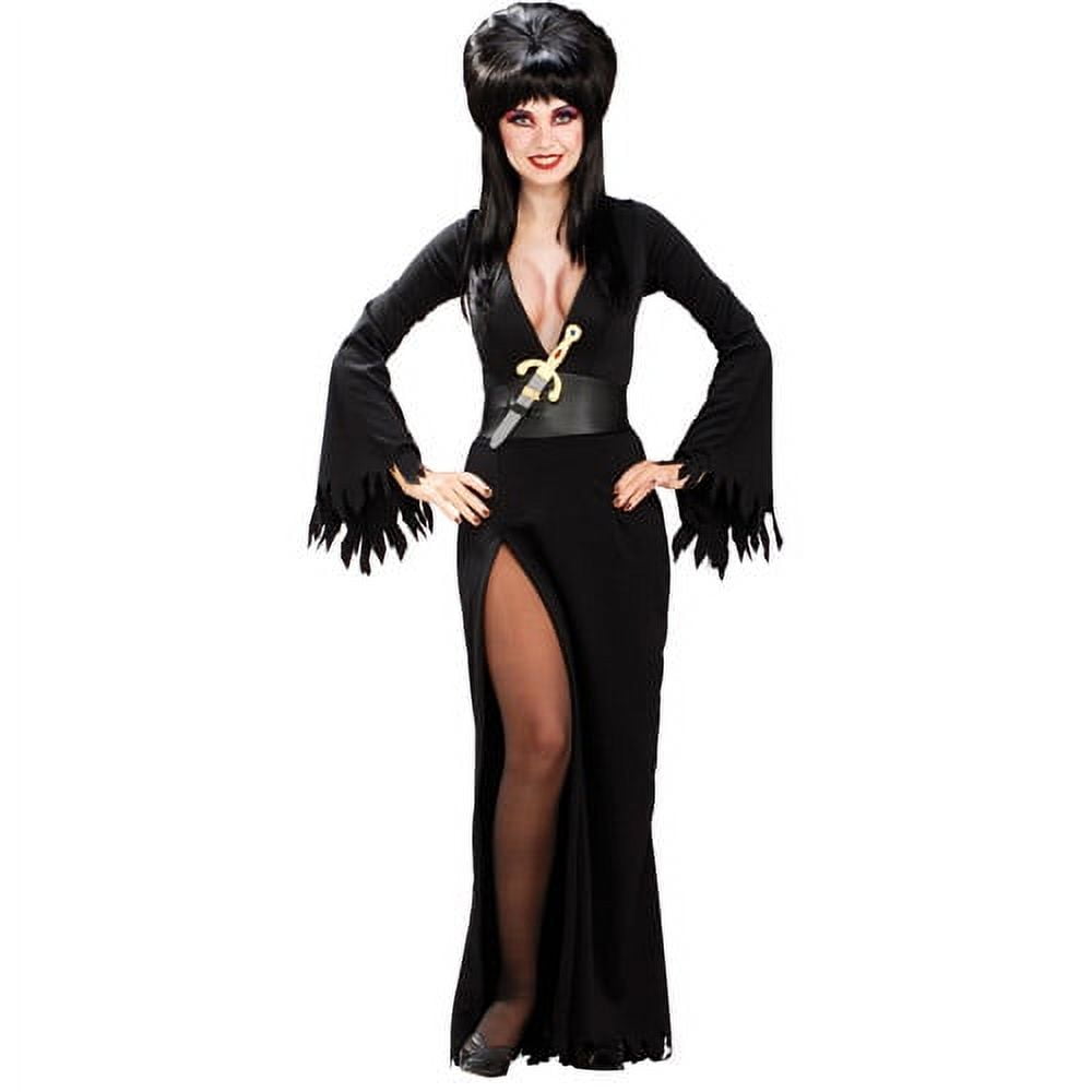 Adults X-Small 2-6 Sexy Gothic Mistress Elvira Costume - Walmart.com