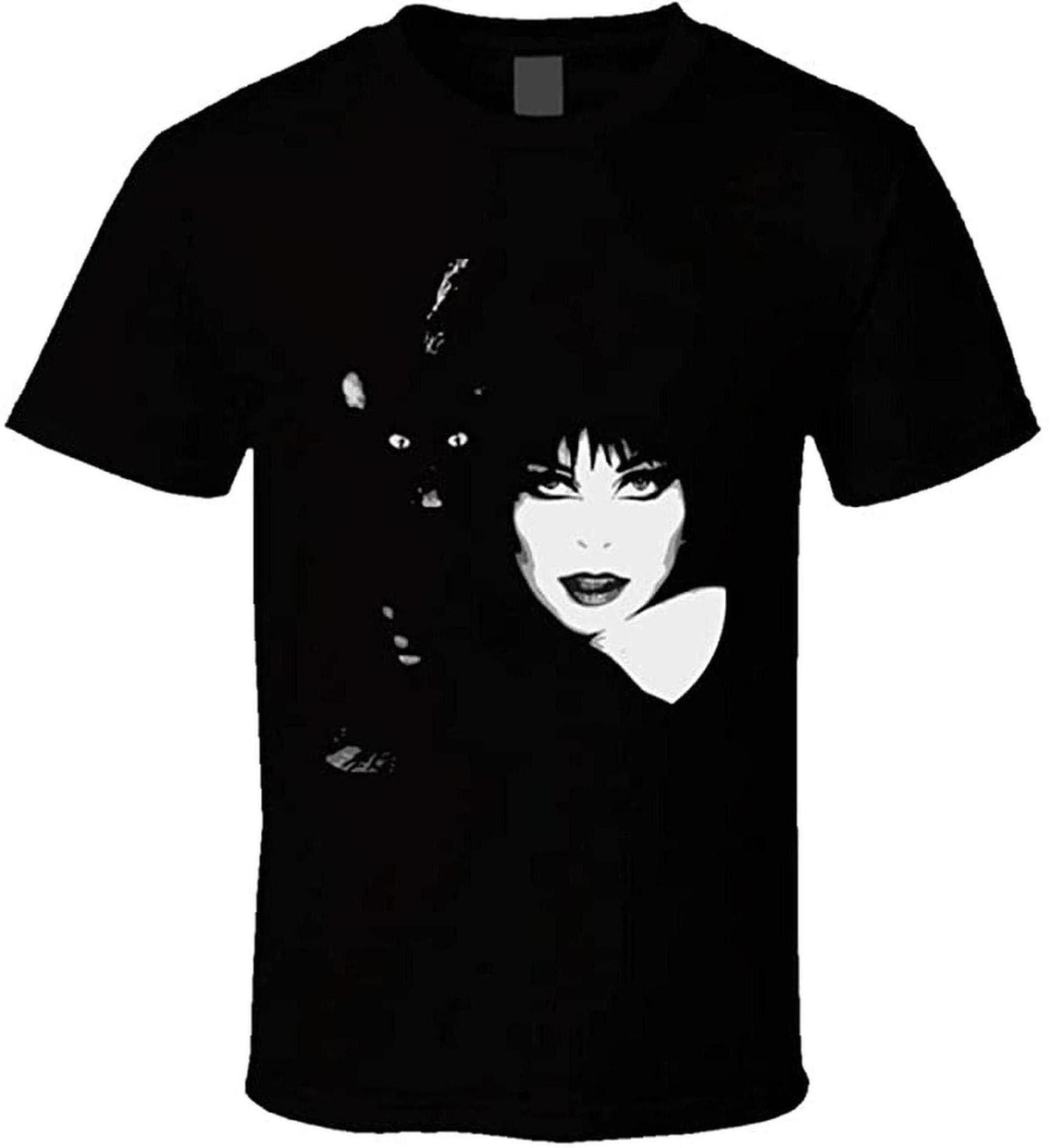 Elvira Mistress of The Dark Cat Poster, Shirt ft BAM - Walmart.com
