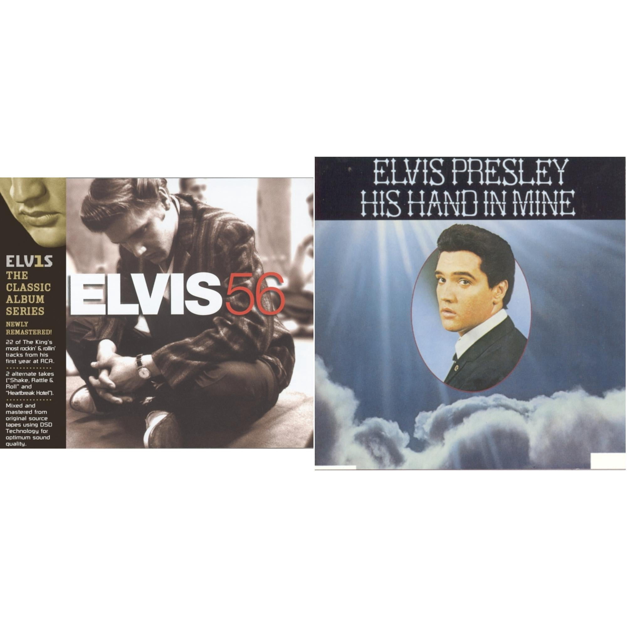 Elvis 56 & His Hand In Mine [CD Bundle] - Walmart.com