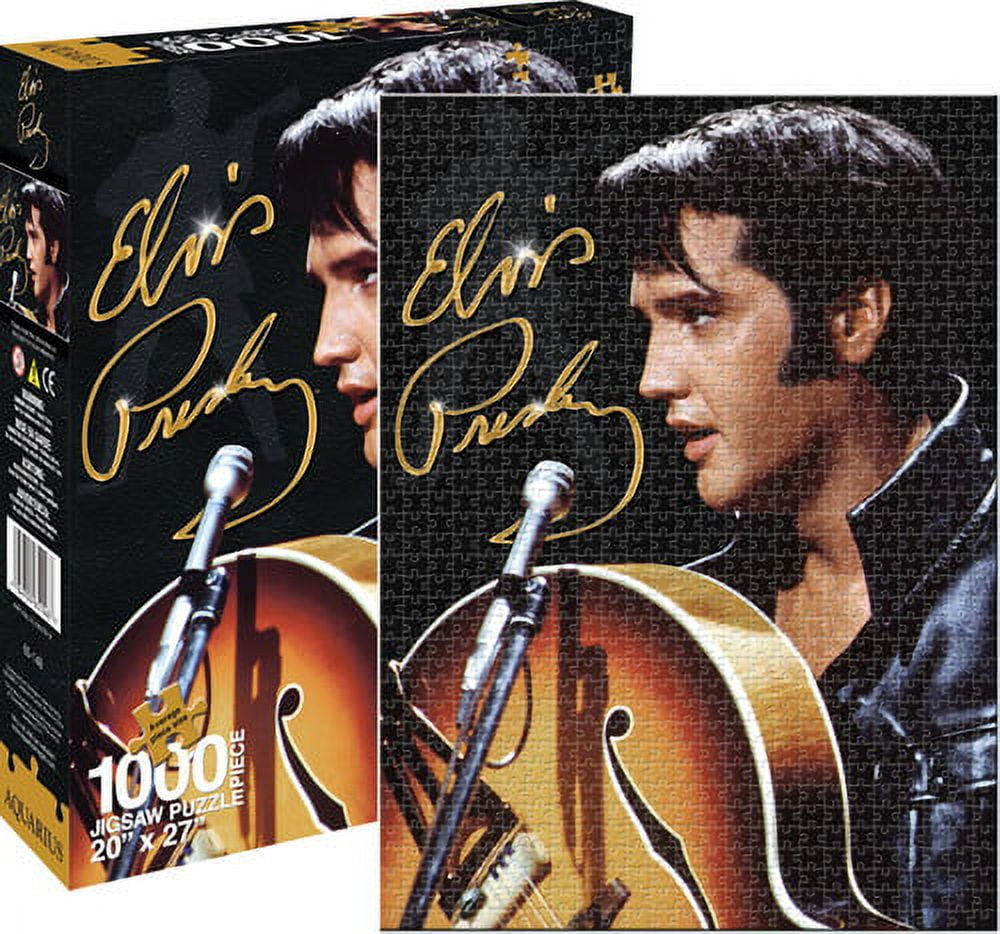 Elvis 68 1000 PC Jigsaw Puzzle - Walmart.com