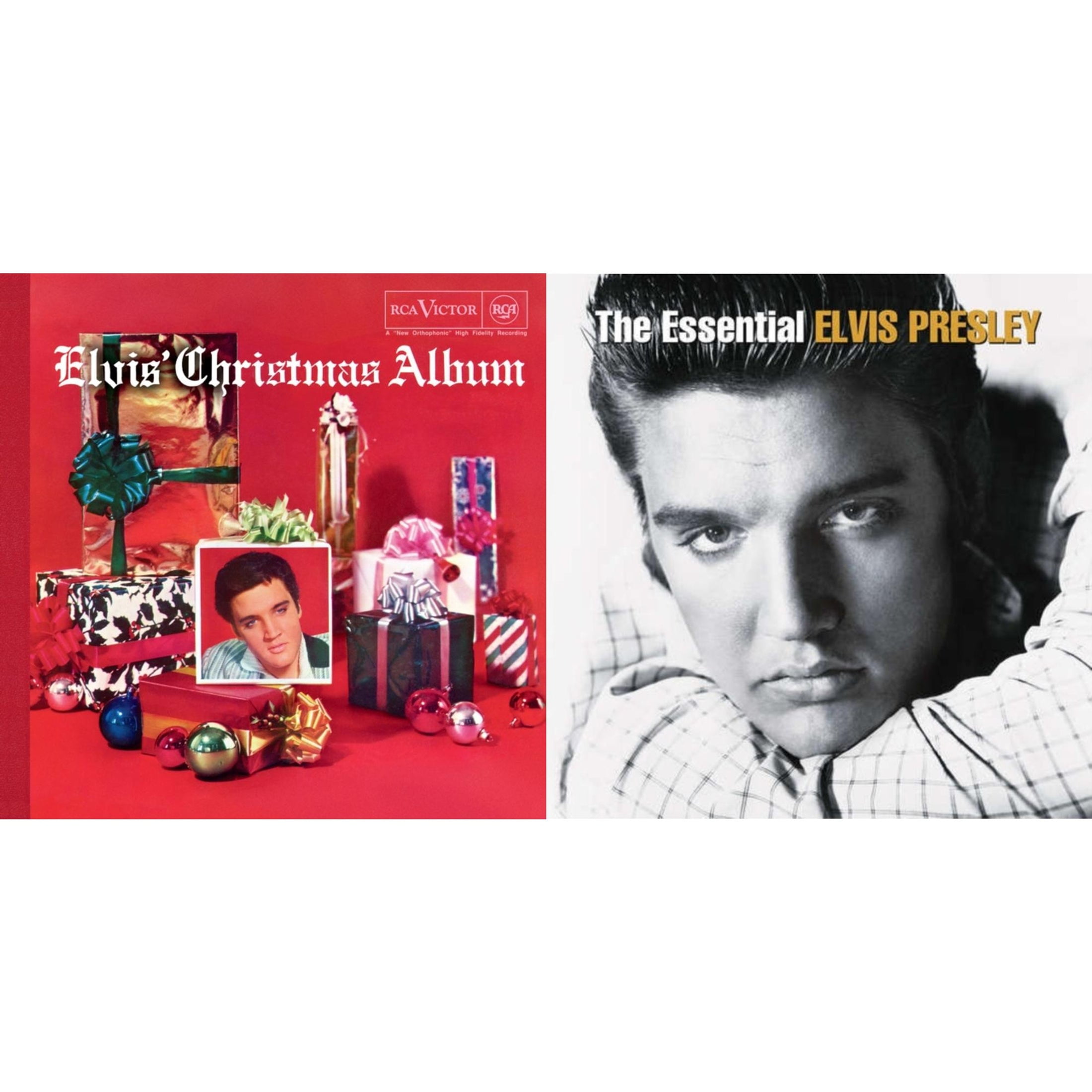 Elvis' Christmas Album & Essential Elvis Presley [LP Vinyl Bundle ...