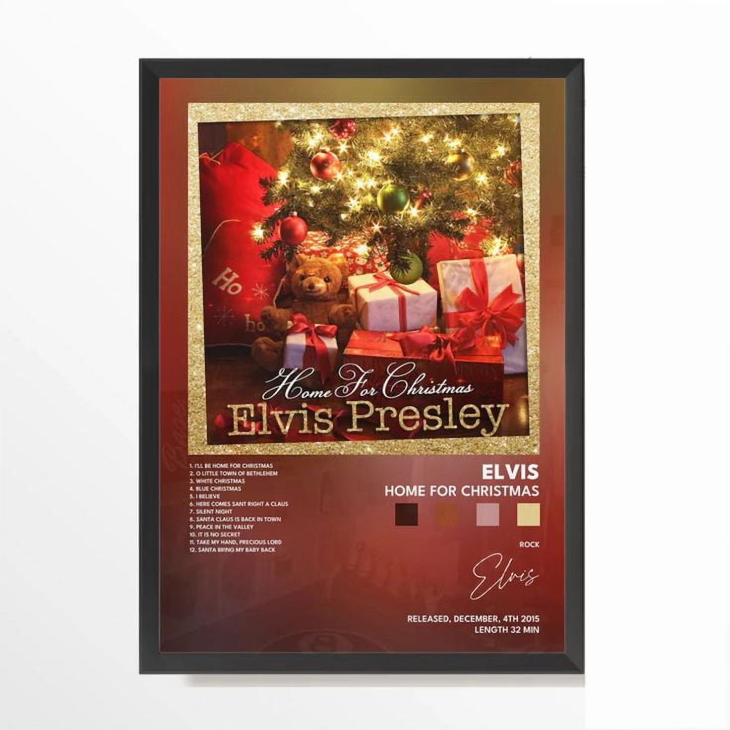 Elvis Home For X.mas Poster Size 24''x36''-Gategoo - Walmart.com