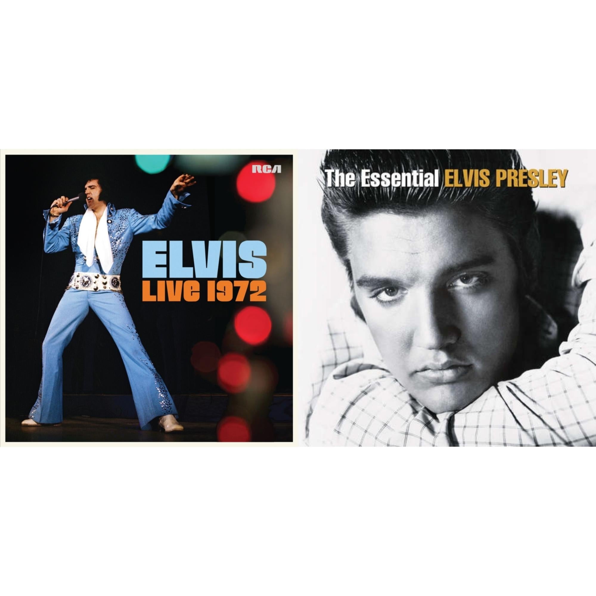 Elvis Live 1972 (2LP) & Essential Elvis Presley - Walmart.com