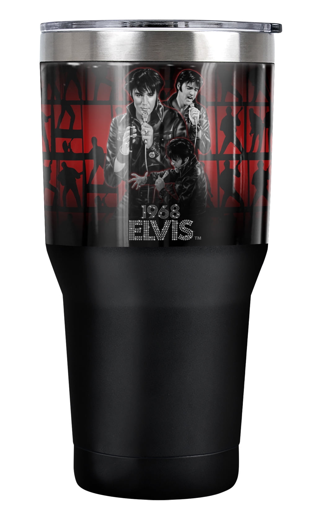 Elvis Official Comeback Performance 30 oz Travel Tumbler, Stainless ...