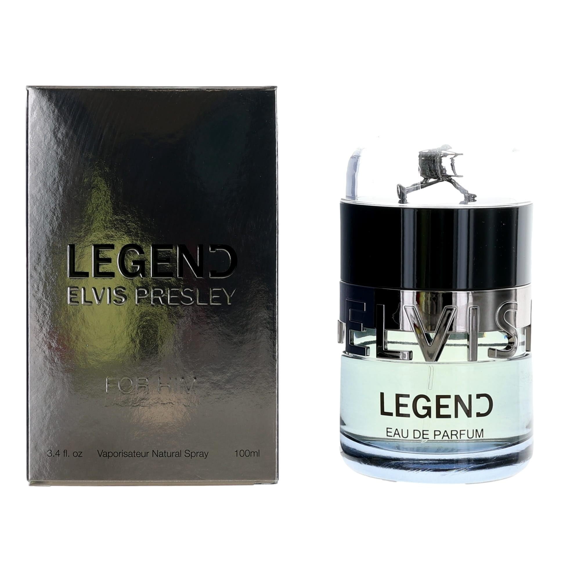 Legend For Him by Elvis Presley, 3.4 oz EDP Spray for Men - Walmart.com