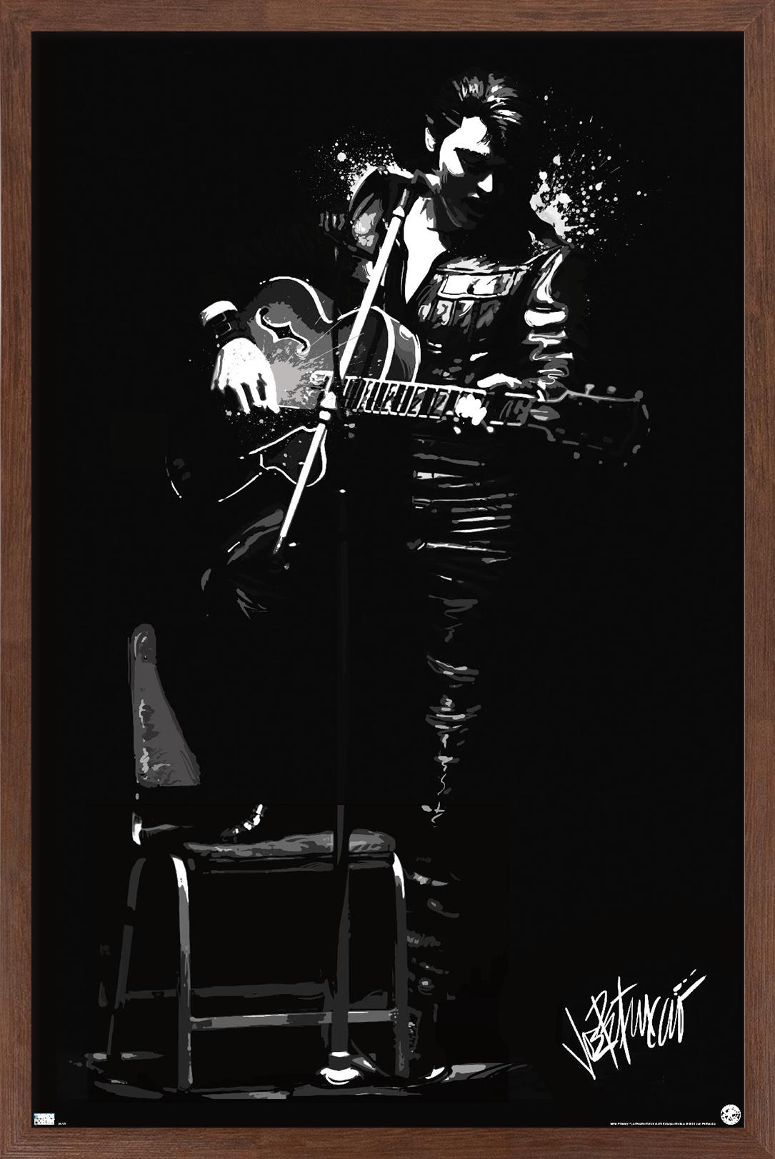 Elvis Presley - 68 Shadows Wall Poster, 14.725" x 22.375" Framed ...