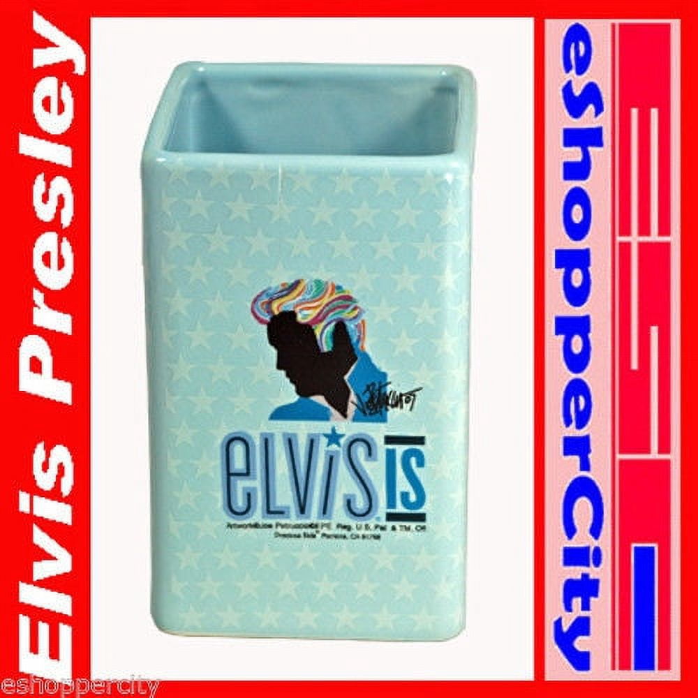 Elvis Presley Ceramic Tumbler Rock Pop Star Pop Art Design Modern Icon ...
