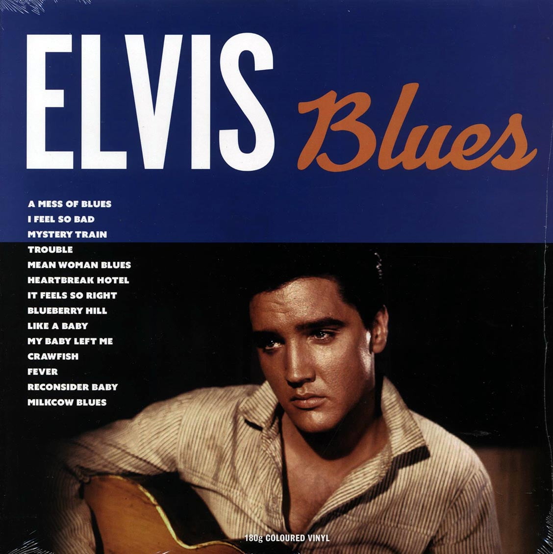 Elvis Presley - Elvis Blues (180g) (blue vinyl) - LP - Walmart.com