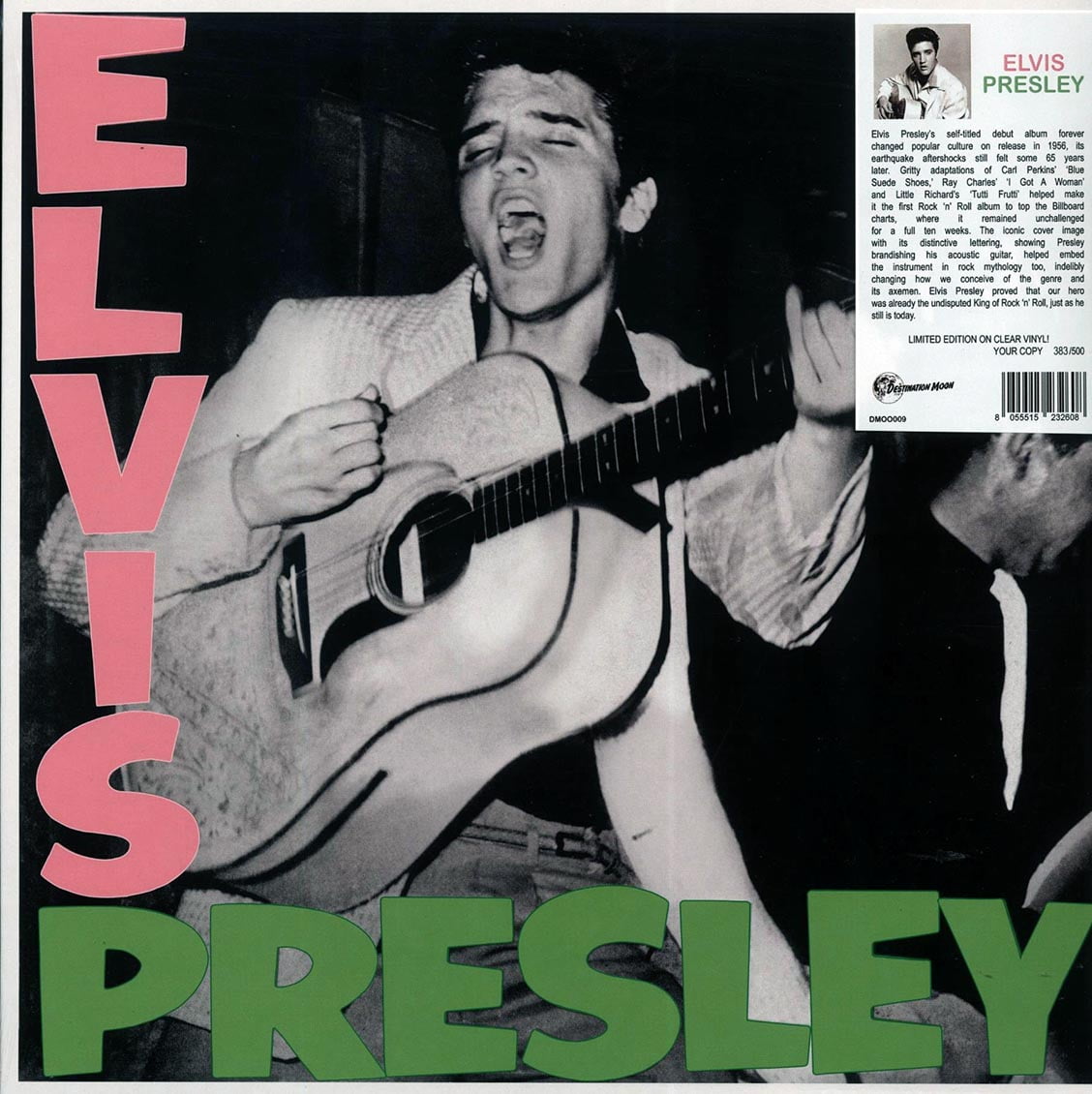 Elvis Presley - Elvis Presley (ltd. 500 copies made) (clear vinyl ...