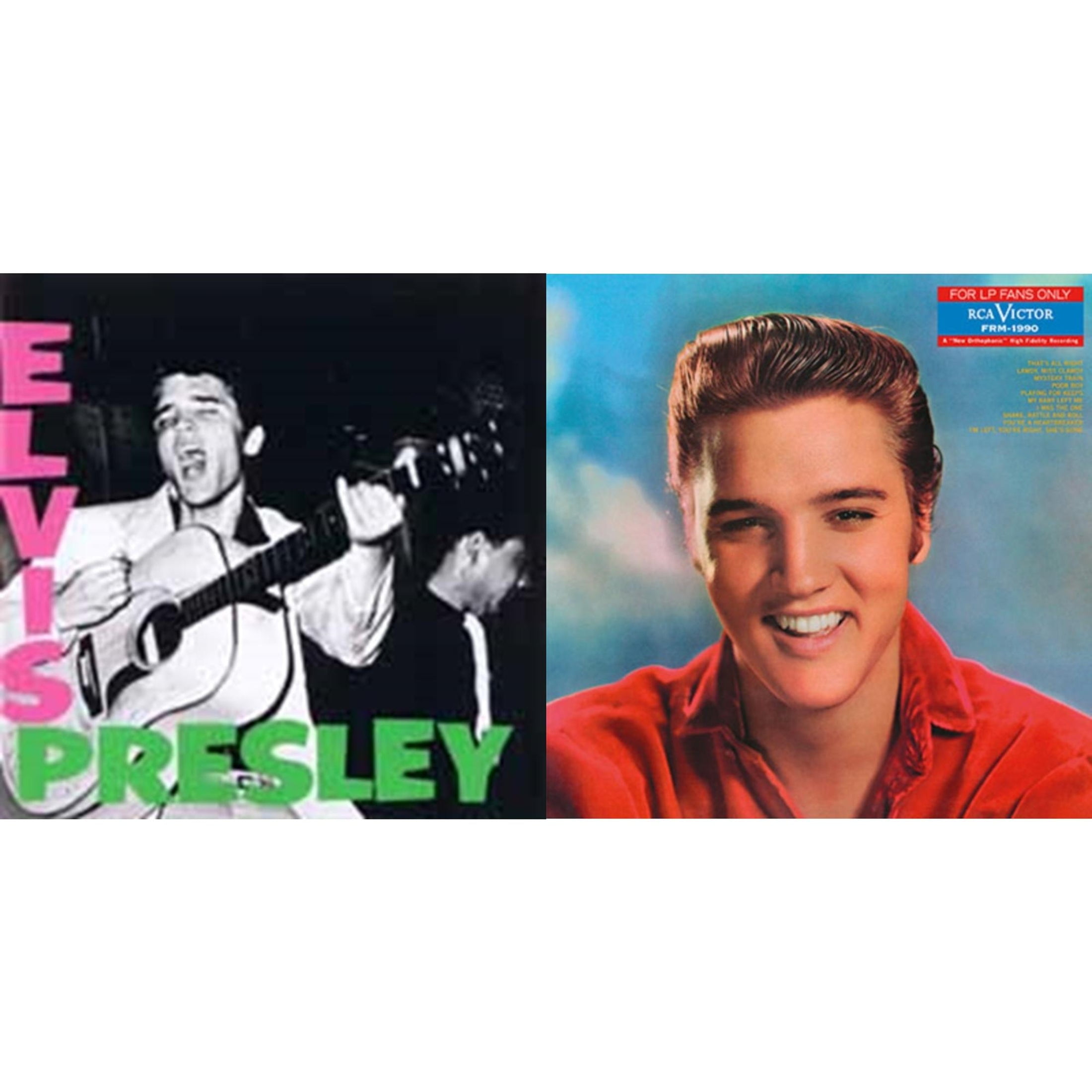 Elvis Presley & For LP Fans Only (Translucent Blue Vinyl/180G ...