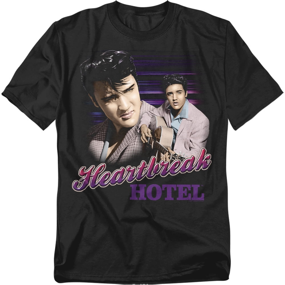 Elvis Presley T-Shirt Heartbreak Hotel Unisex Graphic Tee For Men ...