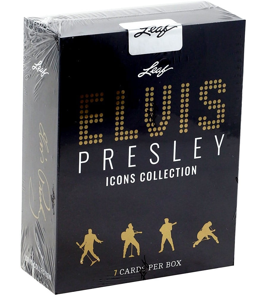 Elvis Presley Icons Collection Trading Card HOBBY Box (7 Cards Per Box ...
