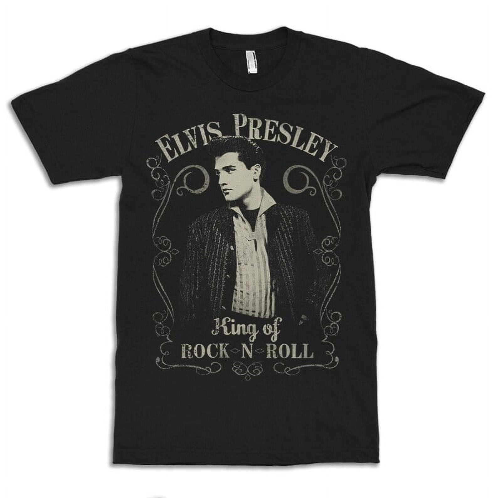 Elvis Presley King of Rock N Roll Graphic T-Shirt – Vintage Music ...