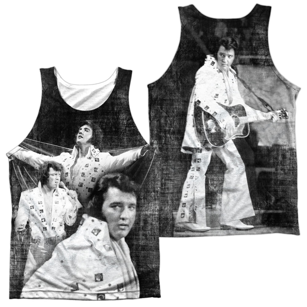Elvis Presley Men's Legendary Performance Mens Tank White - Walmart.com