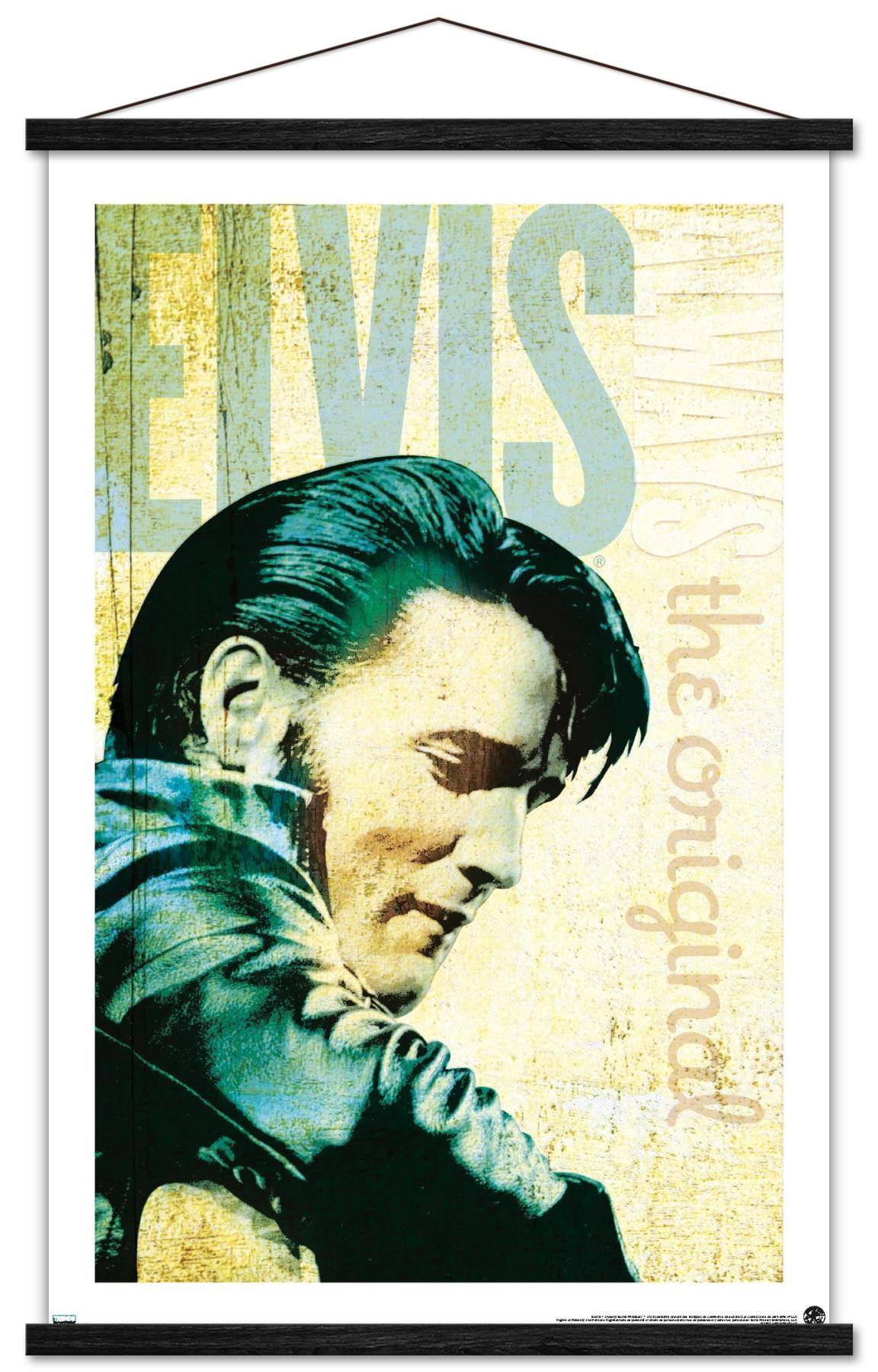 Elvis Presley - Original Wall Poster with Magnetic Frame, 22.375" x 34 ...
