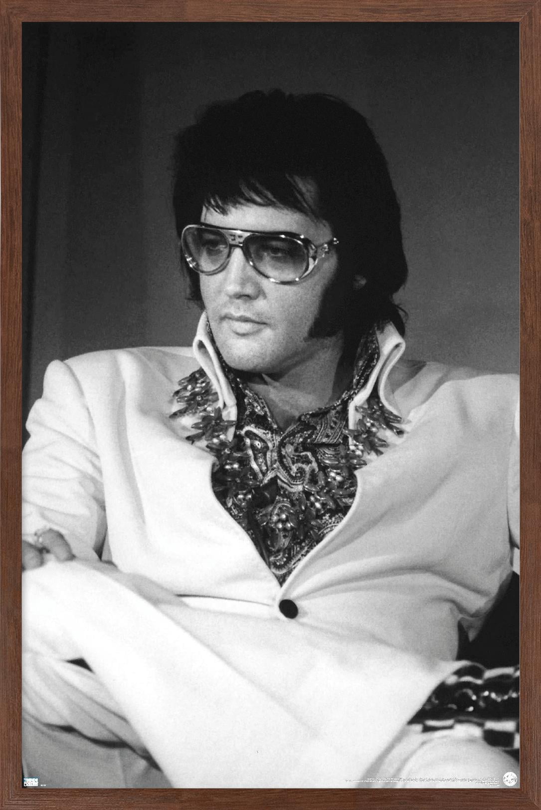 Elvis Presley - Resting Wall Poster, 22.375" x 34" Framed - Walmart.com