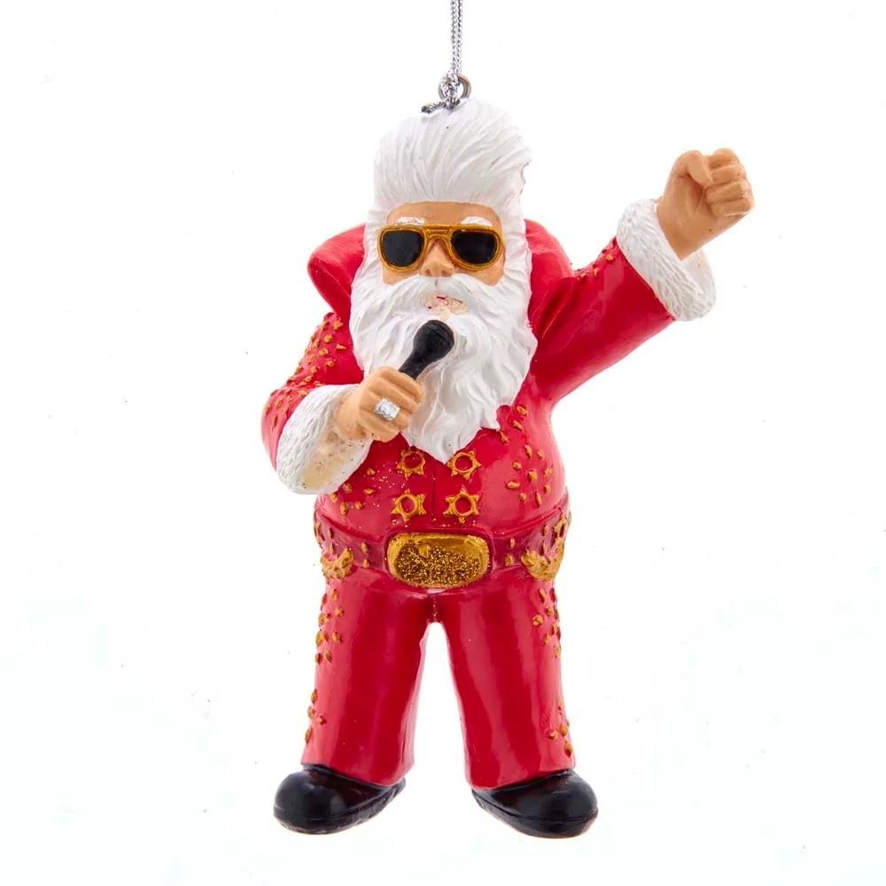 Elvis Presley Santa Ornament - Walmart.com