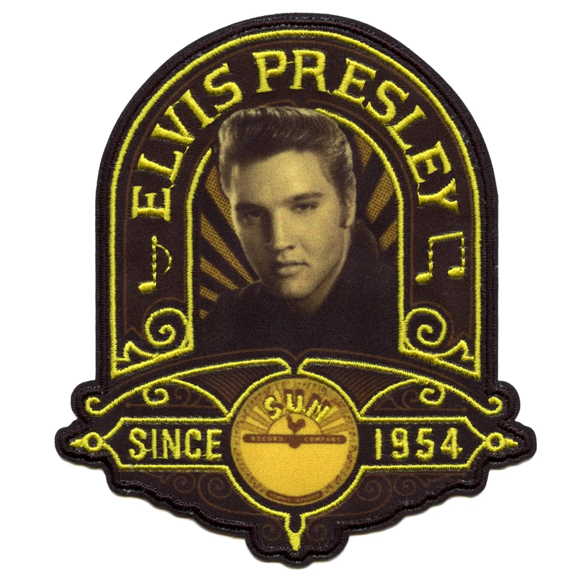 Elvis Presley Since 1954 Patch Legend Rock King Embroidered Iron on ...