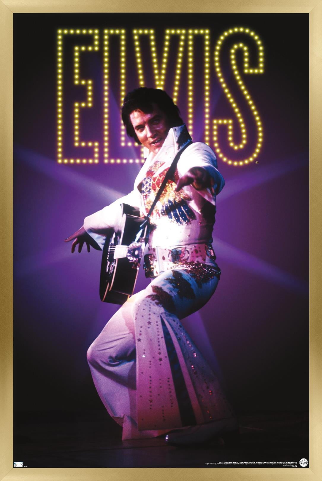Elvis Presley - Suit Wall Poster, 22.375" x 34" Framed - Walmart.com