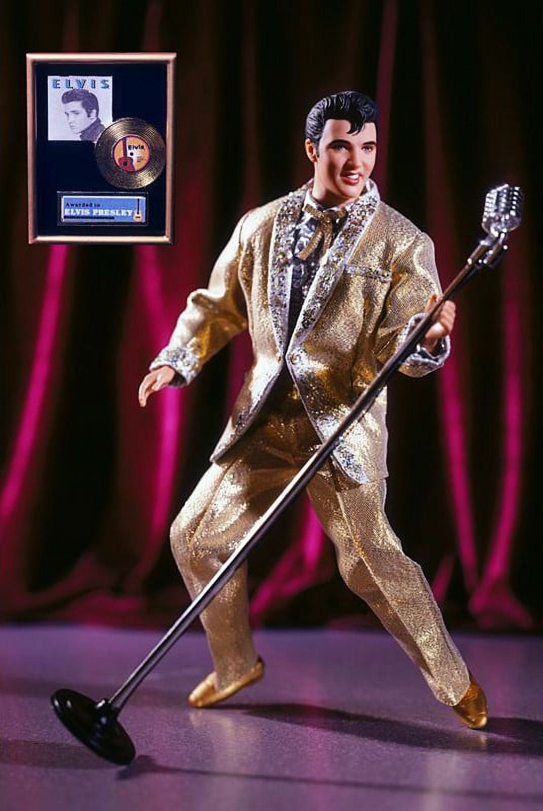 Elvis The King of Rock & Roll Doll Timeless Treasures 2001 Mattel 53869 ...