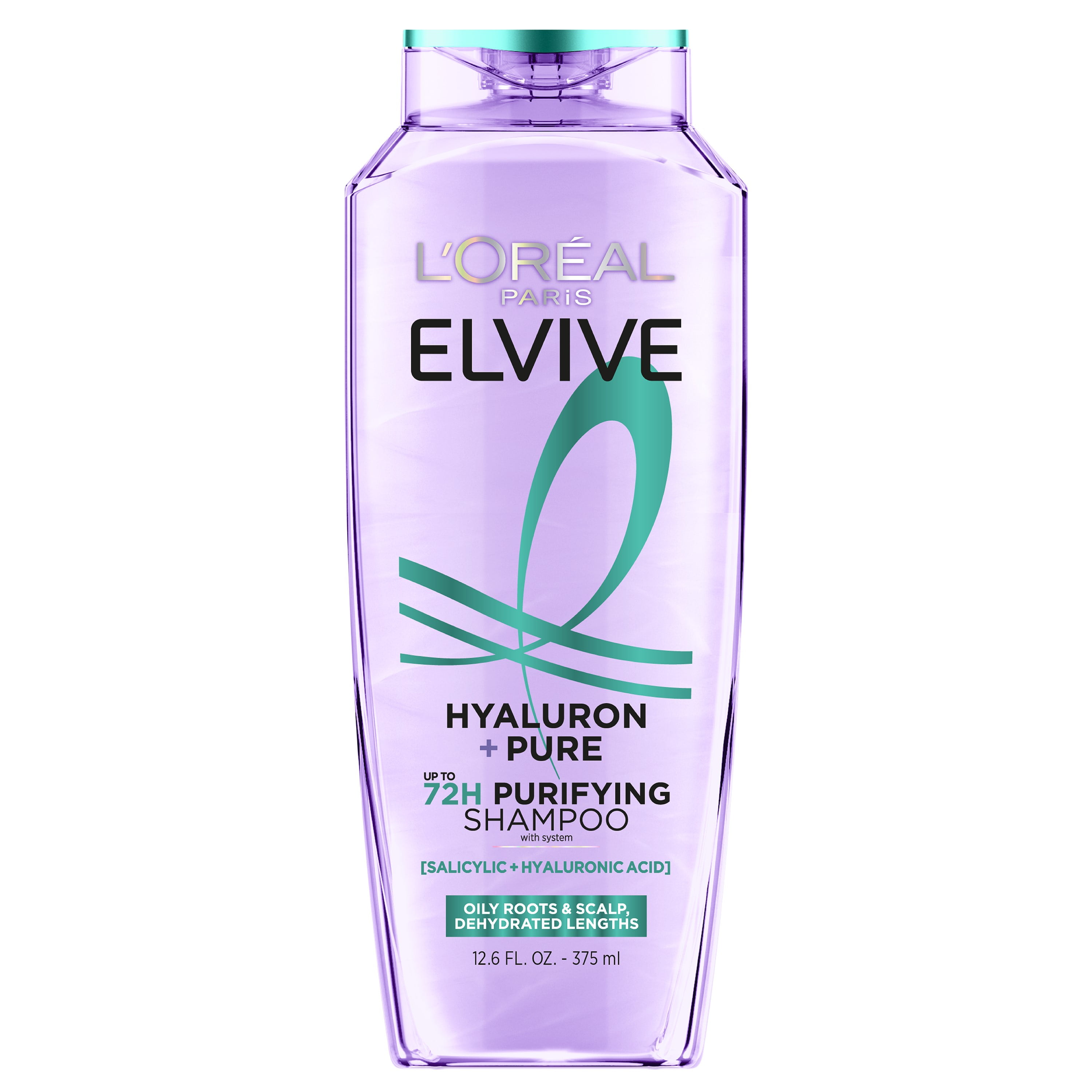 Elvive Hyaluron + Pure Purifying Shampoo 12.6 fl oz - Walmart.com