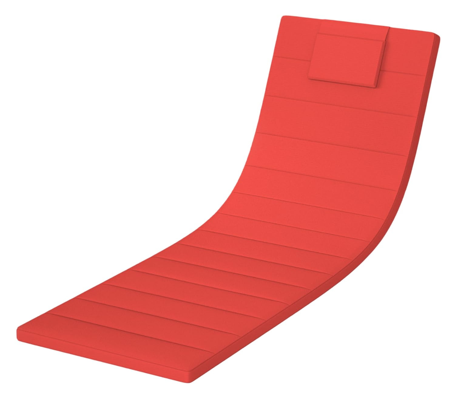 Elvoki Quilted Chaise Lounge Outdoor Patio Furniture Cushions | Water ...