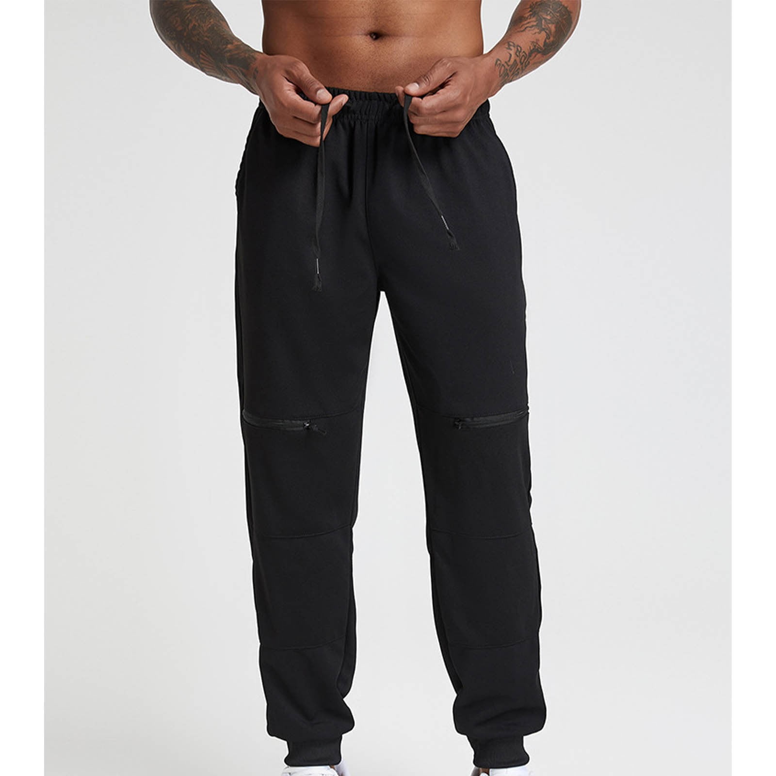 Elvqul Joggers Sweatpants for Men Casual Straight-Leg Pullover Graphics ...