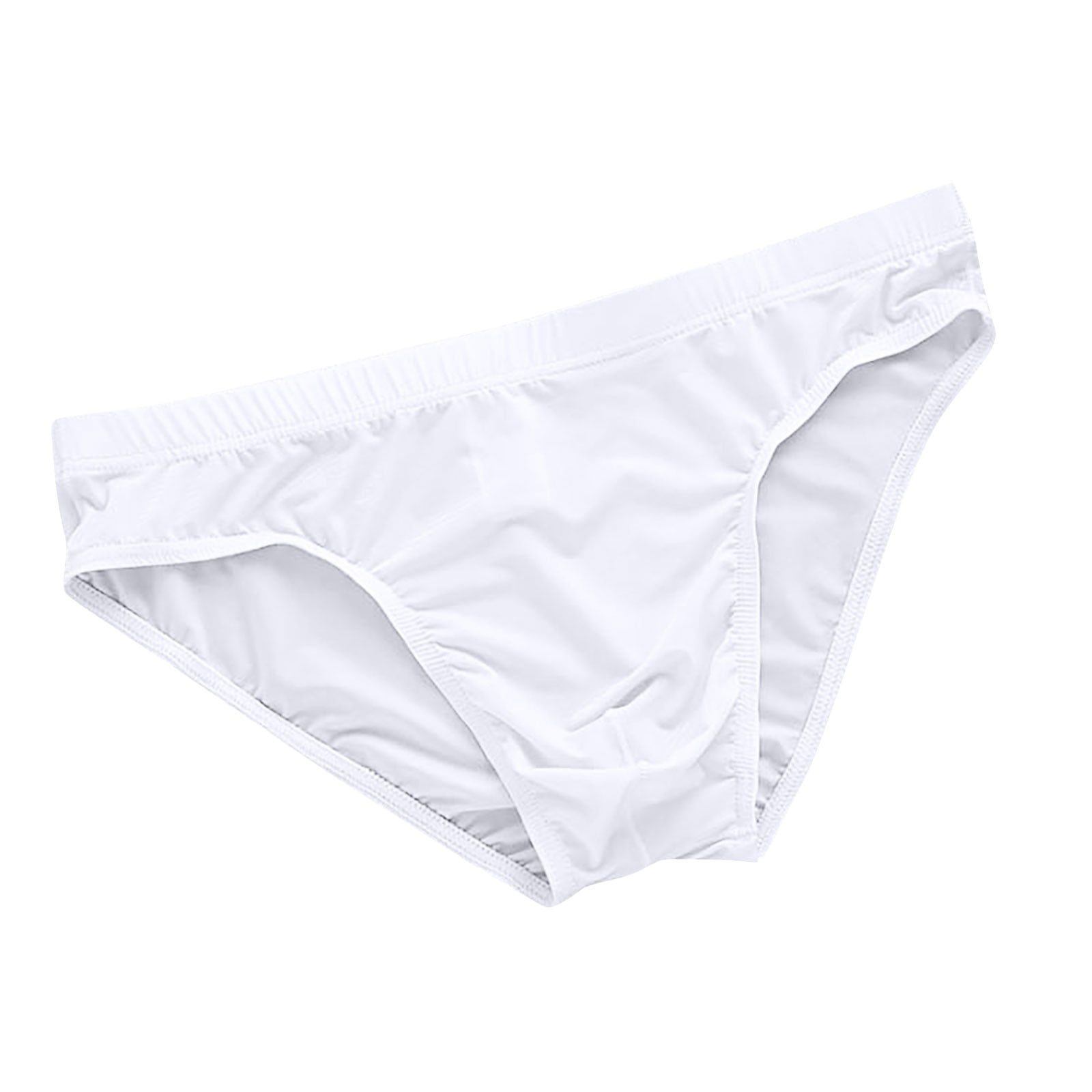 Elvqul Mens Bikini Briefs Sexy Hombre Pouch Support White Soft And ...