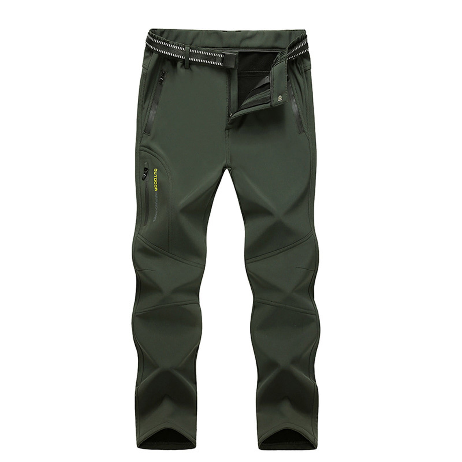 Elvqul Mens Vintage Pants Fashion Functional pockets Pullover Regular ...