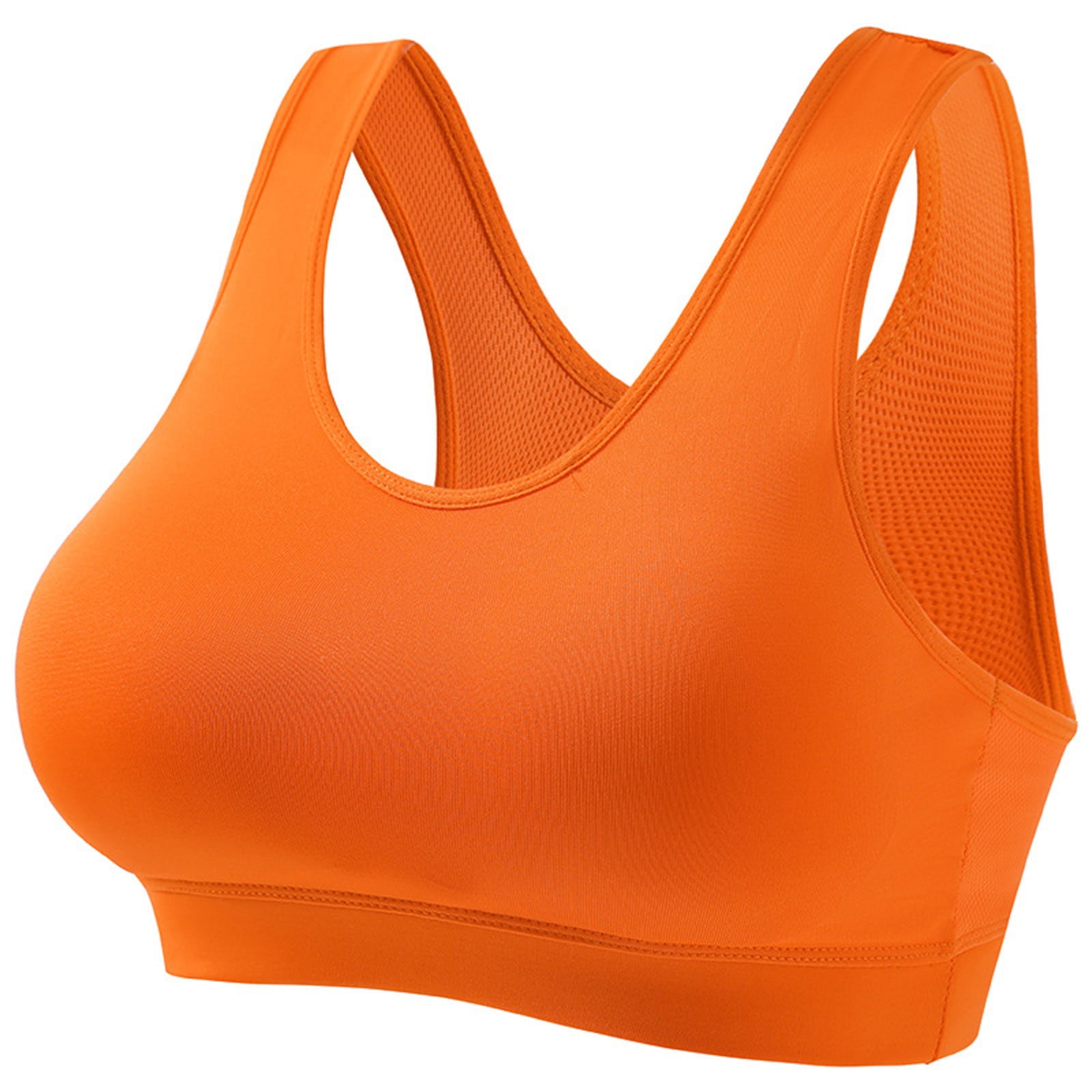 Elvqul Womens Bras Sports Athletic Bra Full Coverage Wireless ...