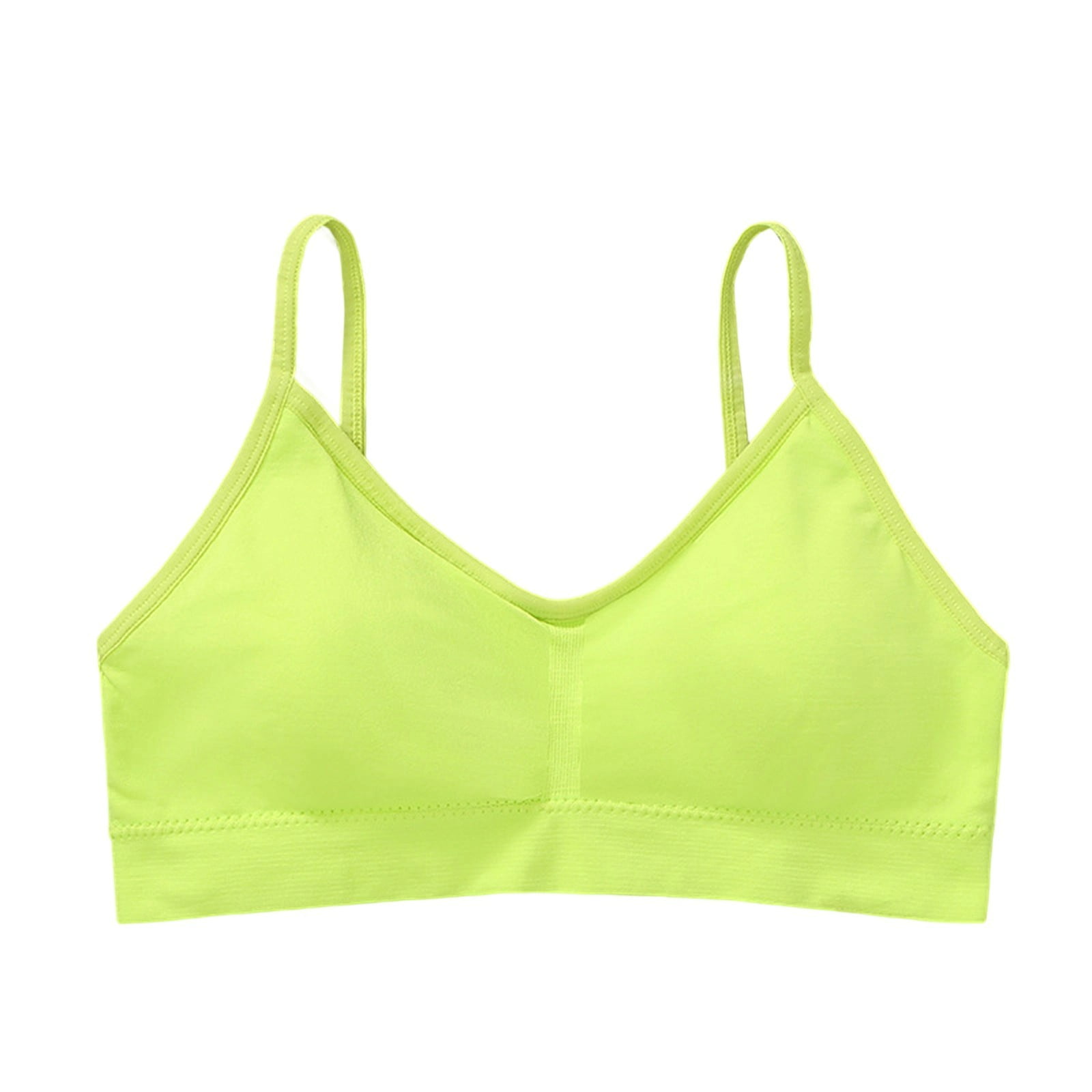 Elvqul Womens Push Up Bras Sports Seamless Bra Wirefree Running ...