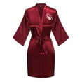 Elvqul Womens Satin Robes Clearance Silk Robes for Women Plus Size Red ...