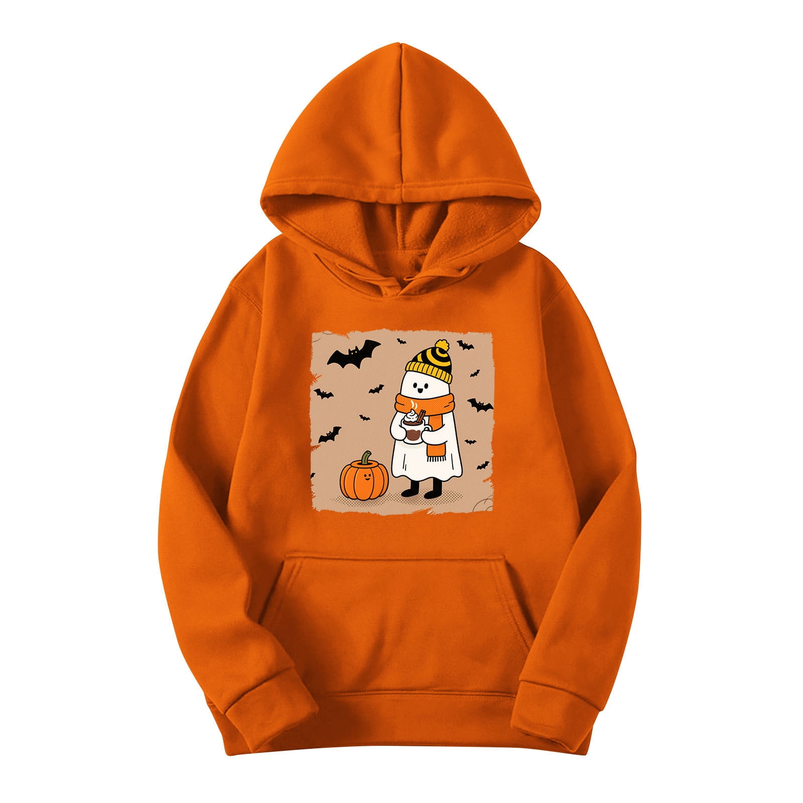 Elvqul Womens Sports Sweatshirts Halloween Pullover Halloween Long ...