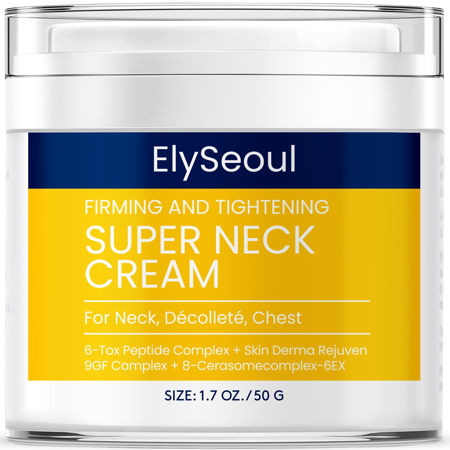 ElySeoul Korean Neck Cream HMF23 for Firming & Tightening: Neck & Chest ...