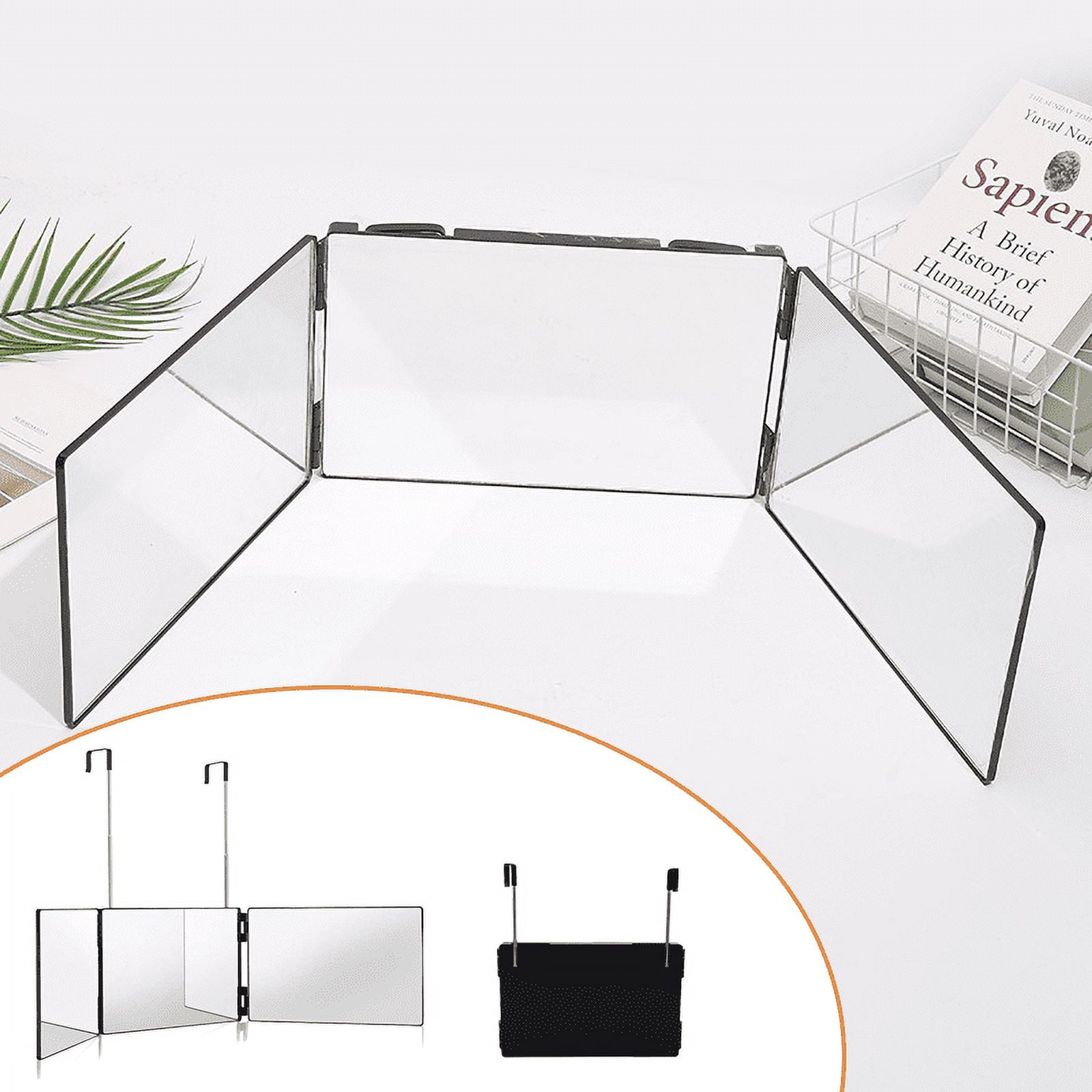 Elysia 3 Way With Holders Cosmetic With LED Make Up Rear View With ...