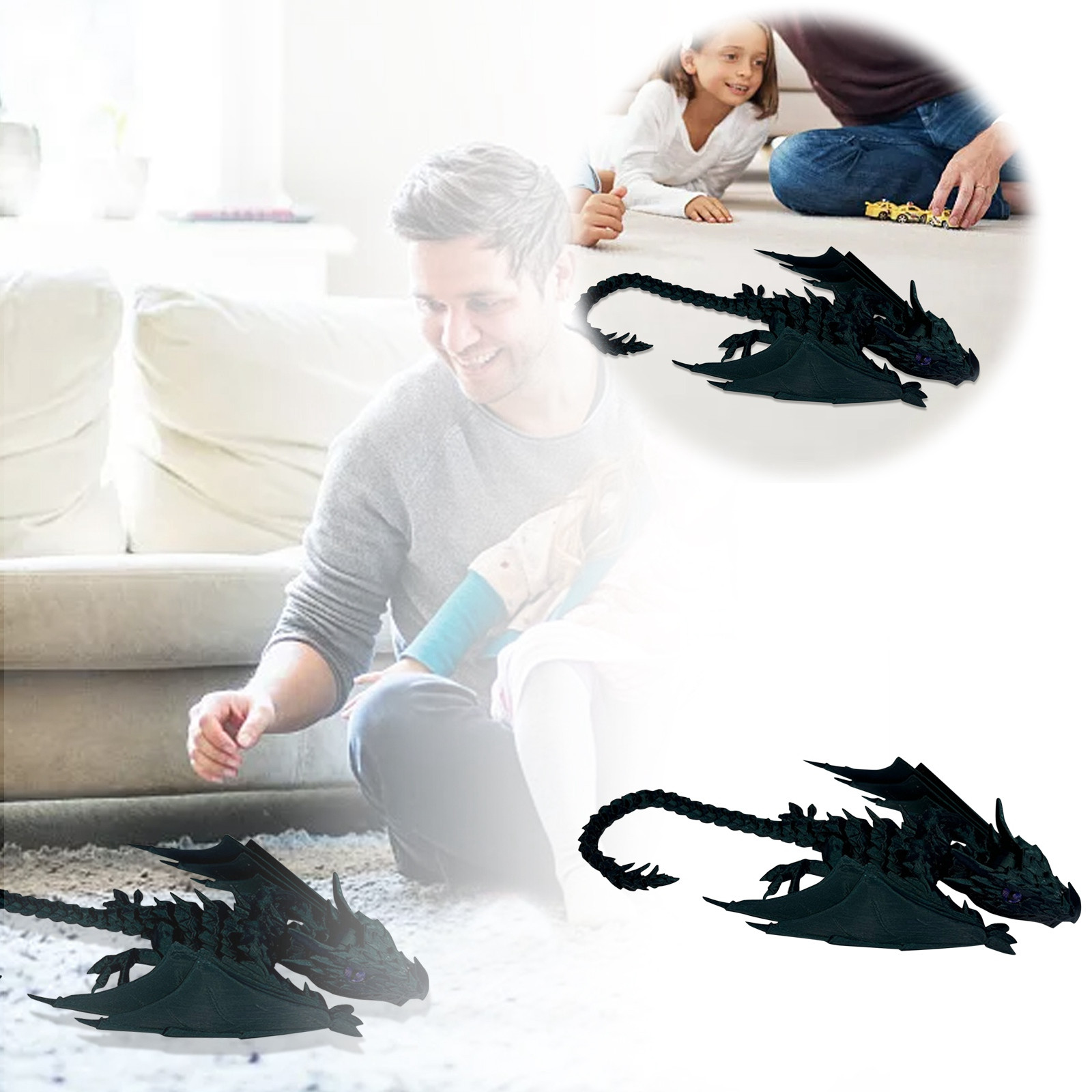 Elysia 3D Printed Model Toy Ornaments Fashionable 3D Printed Toy ...