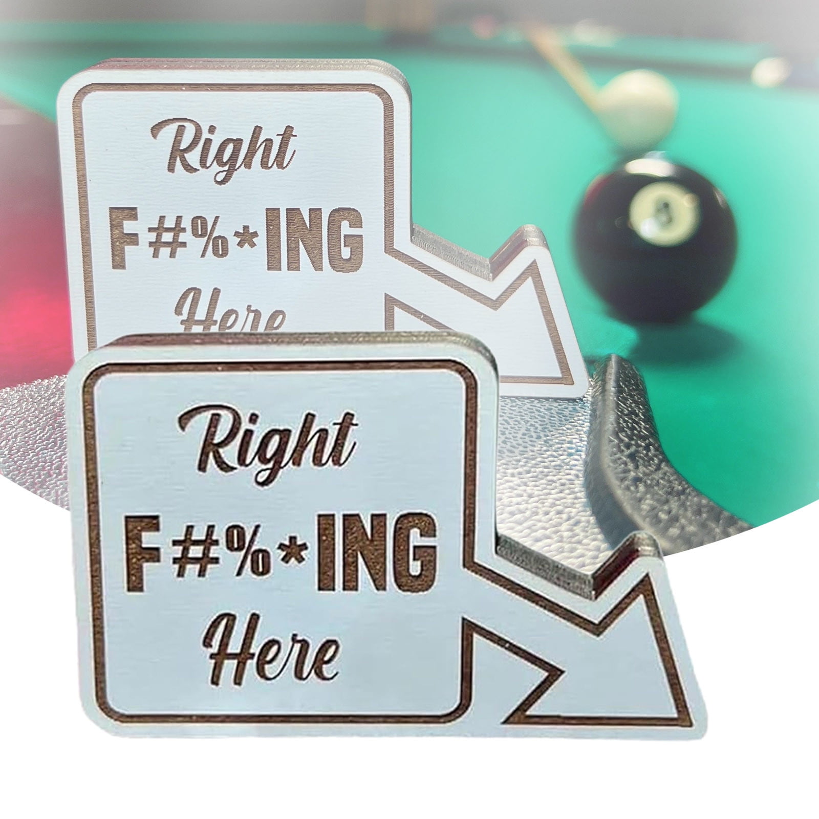 Elysia 8 Pocket Marker Handmade Wooden 2 Stand Up Pocket Markers With ...