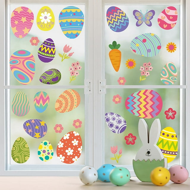 Elysia Blue Rabbit Egg Easter Static Film Glass Window Sticker ... Elysia Blue Rabbit Egg Easter Static Film Glass Window Sticker ...
