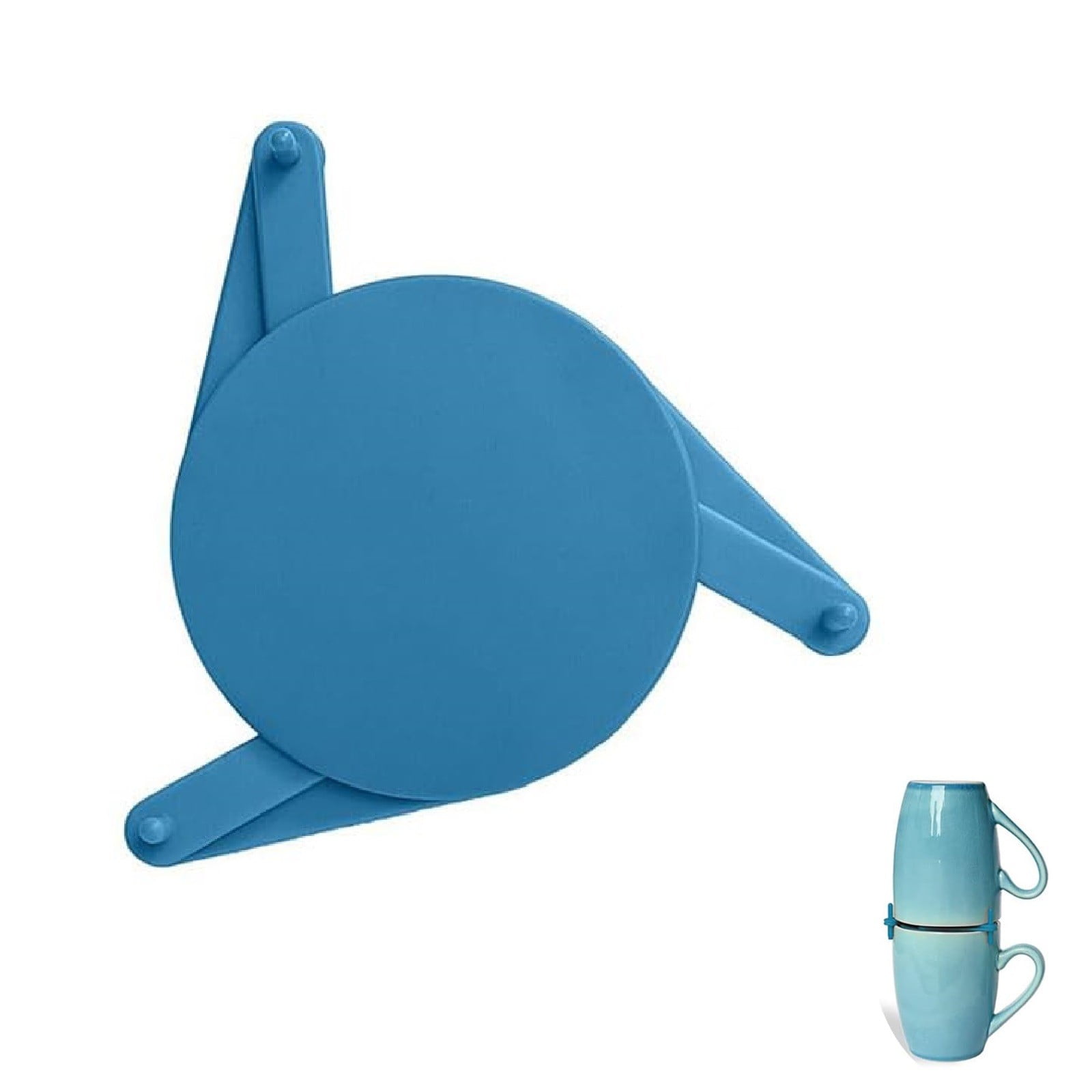 Elysia Coffee Cup Stacker Kitchen Cabinet Shelf Organizer Space Saving ...