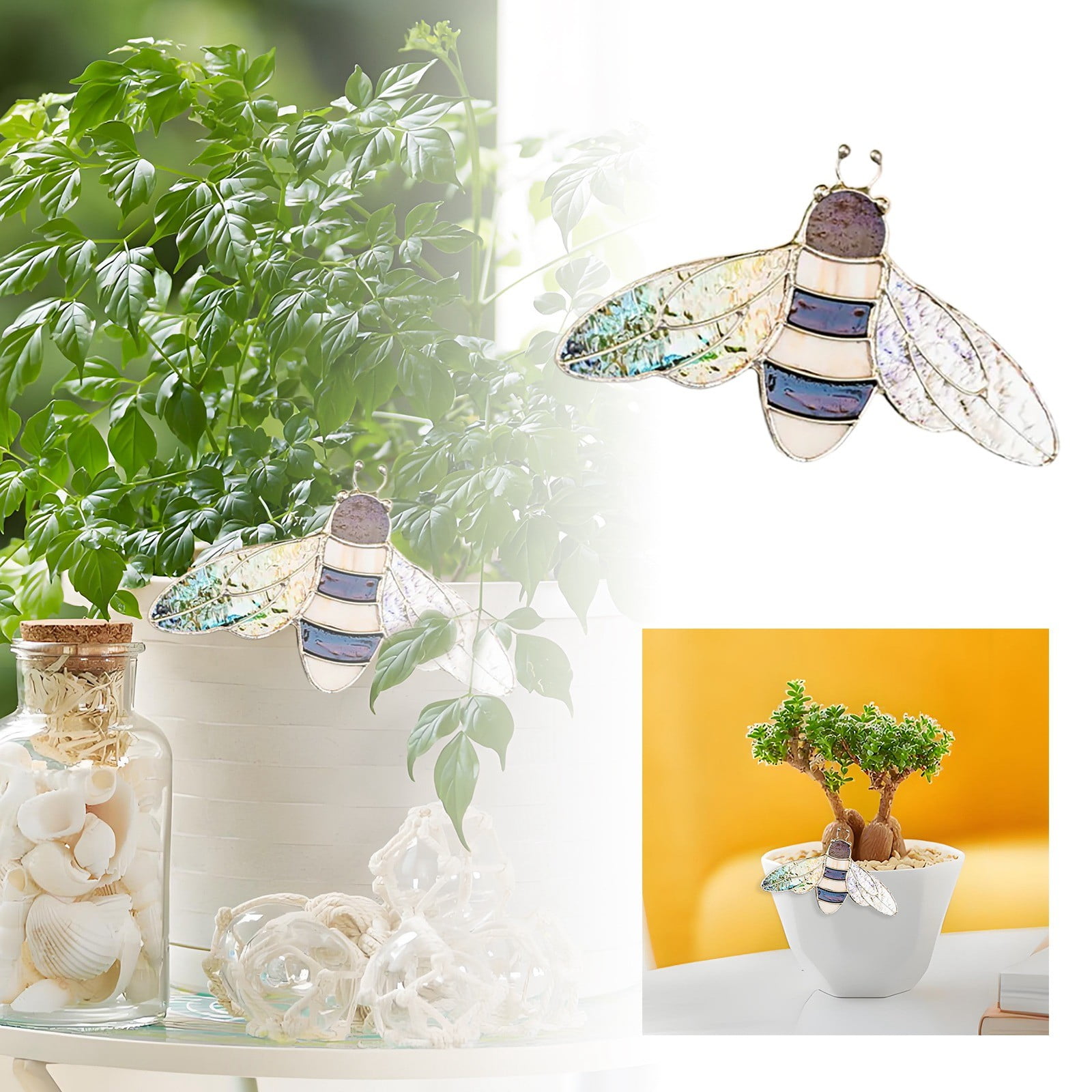 Elysia Colorful Decorative Light Catchers For Flower Pots Unique Window ...