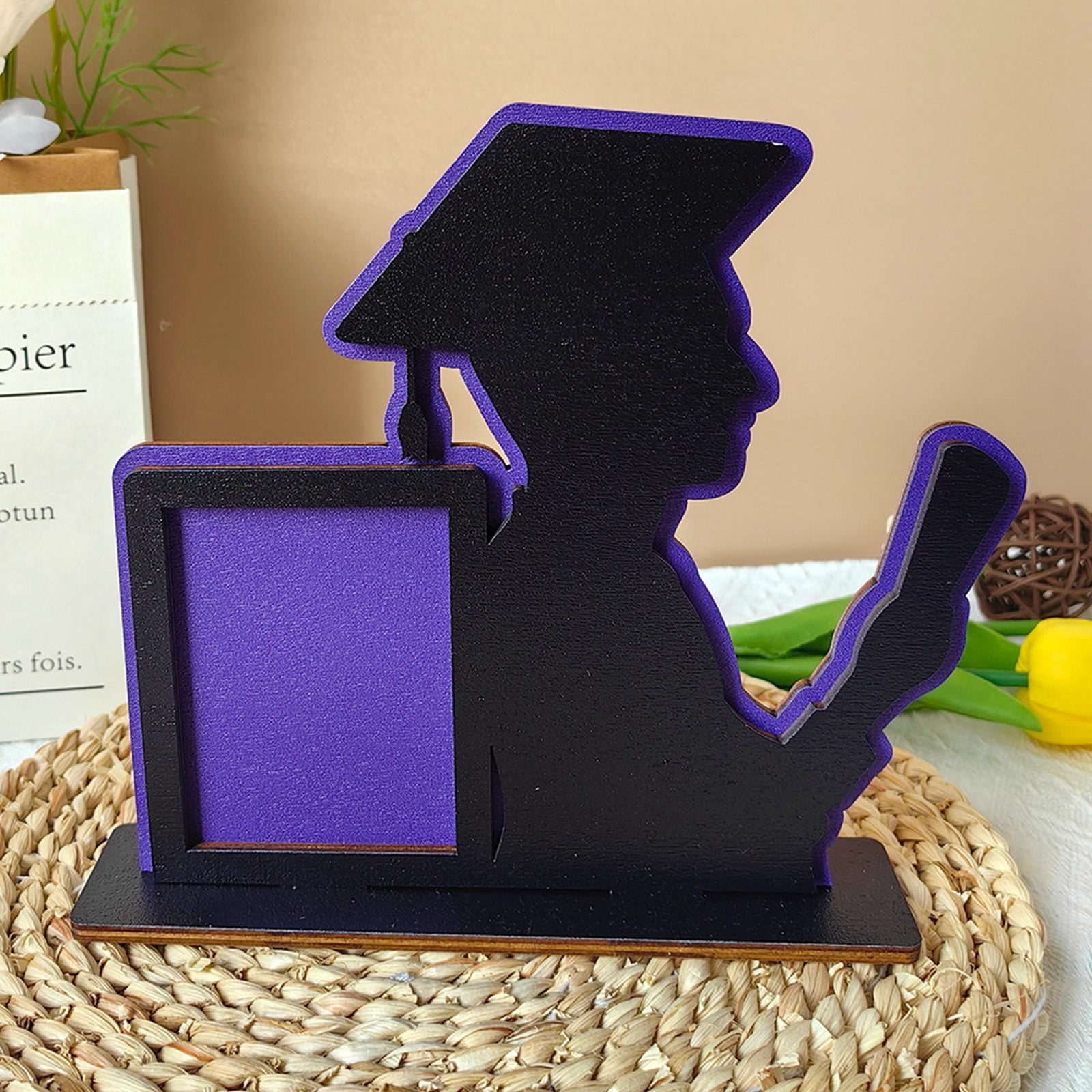 Elysia DIY Graduation Season Start Of School Season Wooden Photo Frame ...